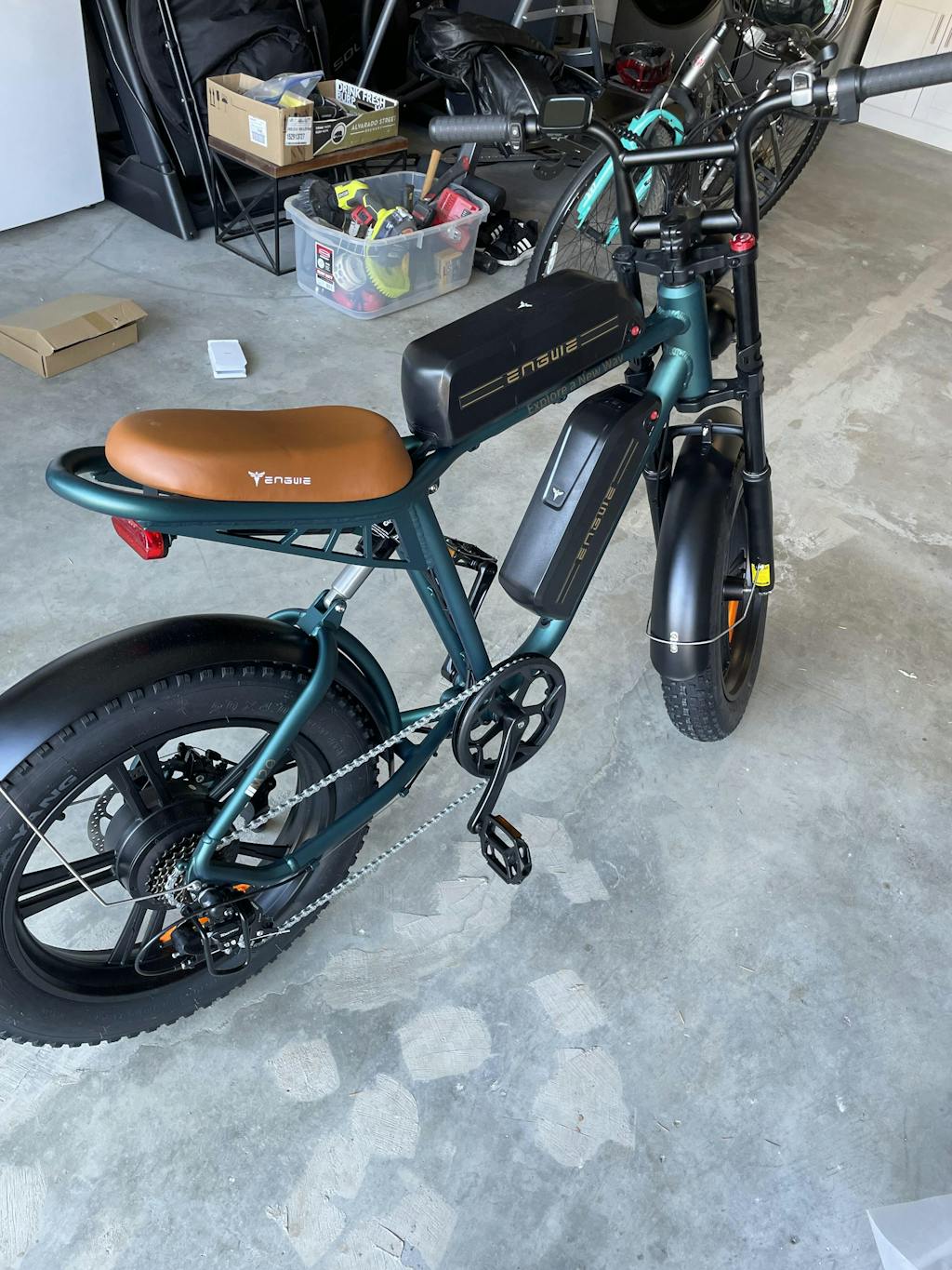 Engwe M20 fat tire 48v battery Dual Batteries Long Range Ebike – ENGWE