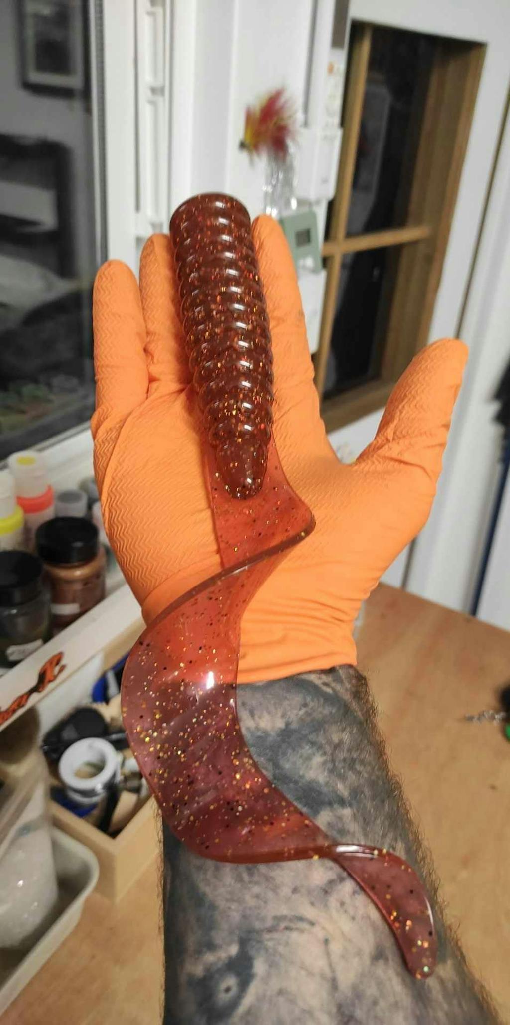 12 inch Mega Curly Tail Grub Mold – Epic Bait Molds