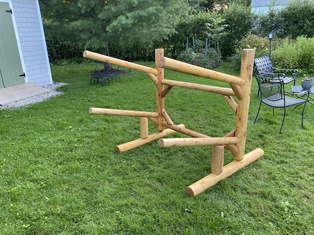 High Quality Kayak, SUP & Canoe Log Rack | Fits 2 or 3 Boats