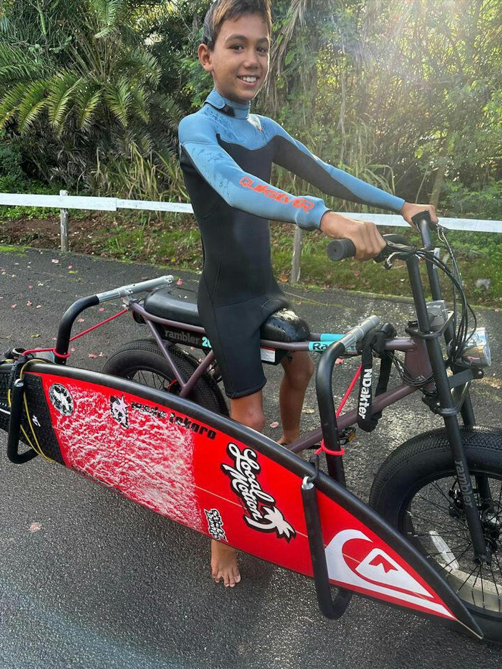 E-Bike Surfboard Rack | Shorboards - Longboards - SUP