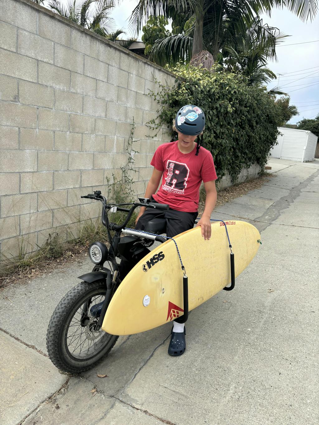 E-Bike Surfboard Rack | Shorboards - Longboards - SUP