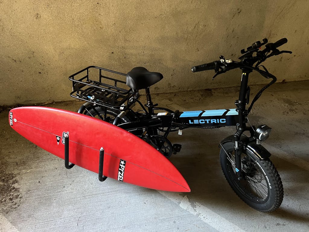 E-Bike Surfboard Rack | Shorboards - Longboards - SUP