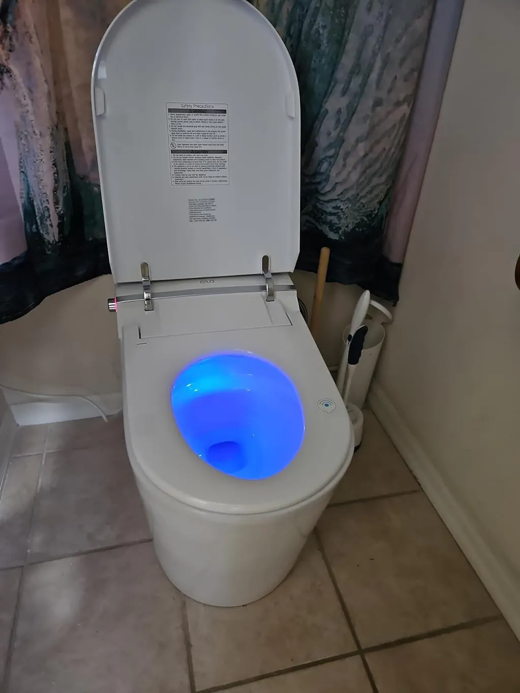 EPLO Smart Toiet with Tank and Bidet Built In,Auto Open Close,Blackout ...