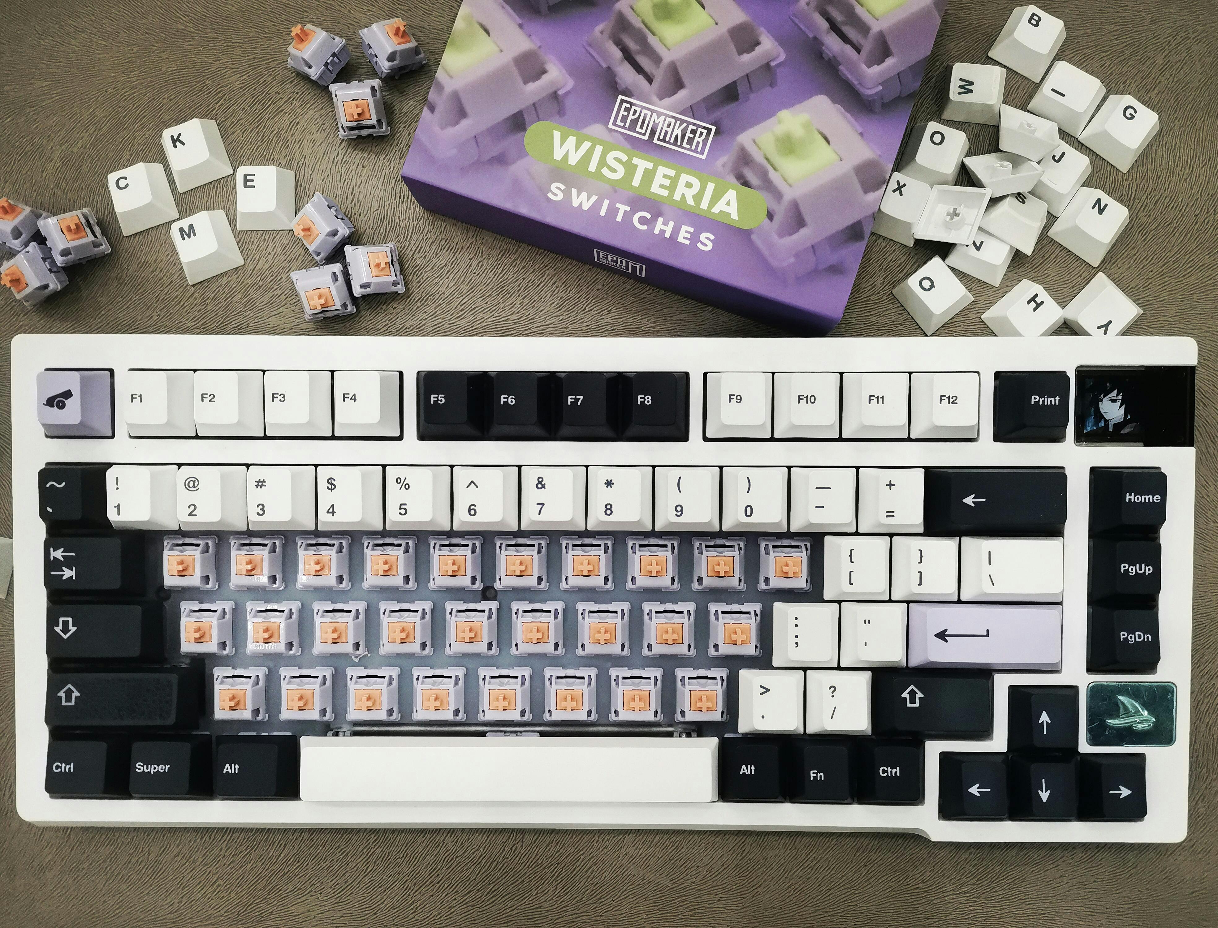 EPOMAKER Wisteria Switches Set