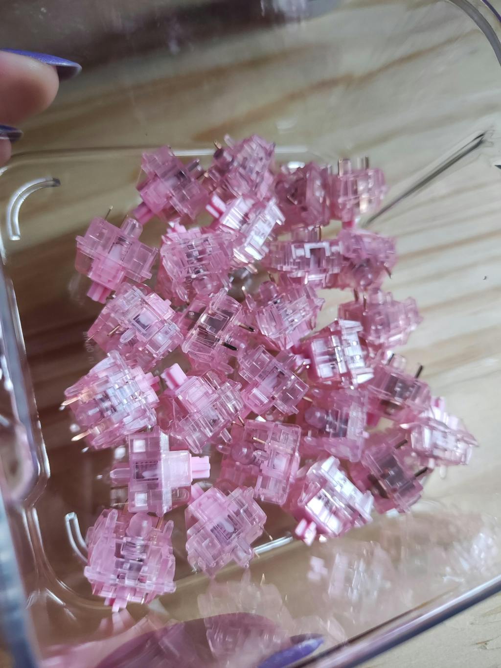 EPOMAKER Dawn Pink Switch Set