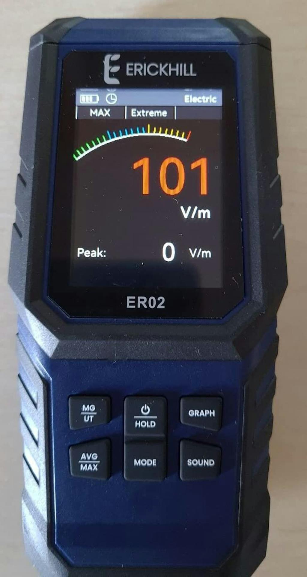 ERICKHILL ER02 EMF Meter for EF RF MF detecting