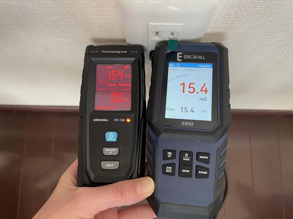 ERICKHILL ER02 EMF Meter for EF RF MF detecting