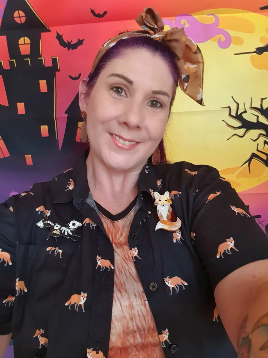 Frightful Fox Brooch – Erstwilder