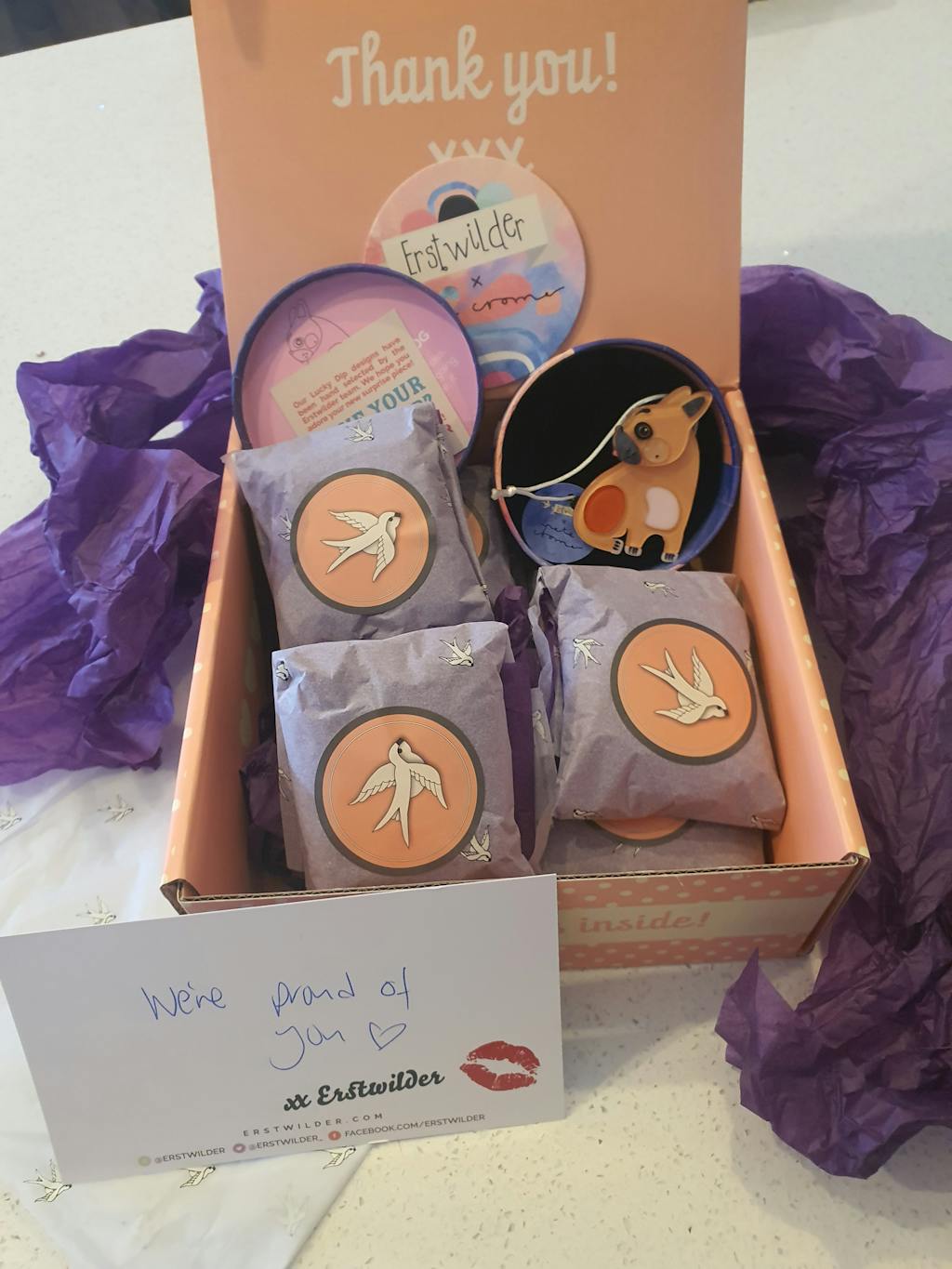 Nut Givin' Up Enamel Pin – Erstwilder