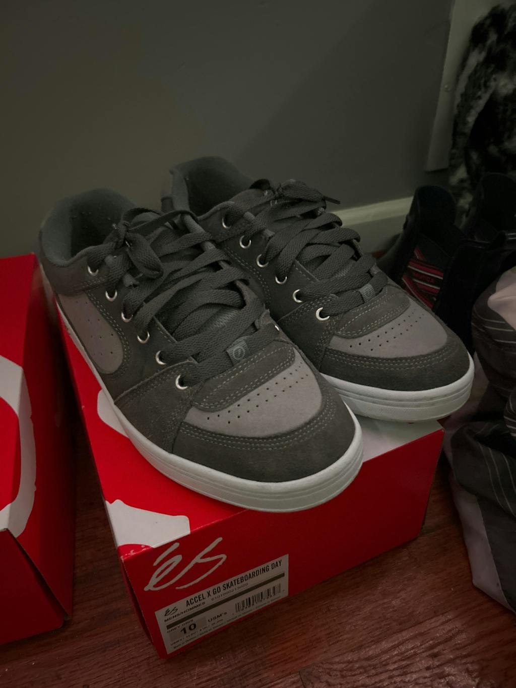 Accel Og X 405 Fwy grey - skate shoes | éS skateboarding – éS Skateboarding