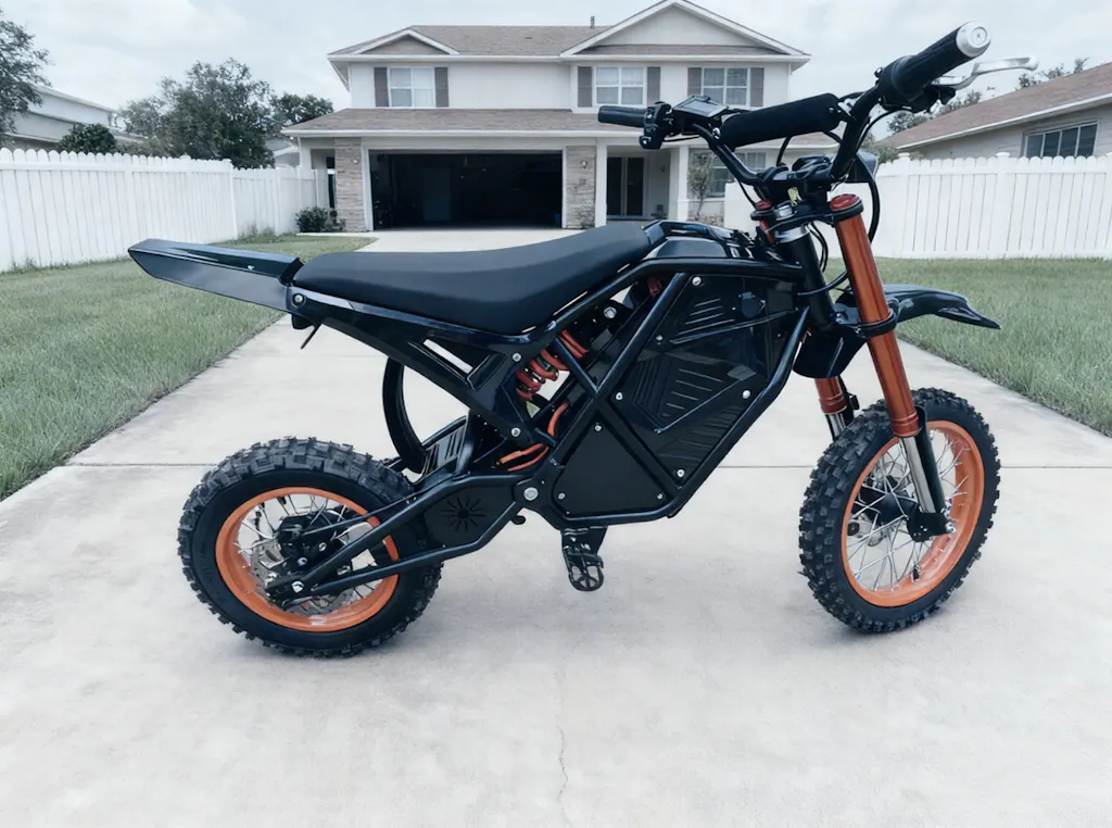 3500W 38MPH 220Nm 60 Miles Eskute Nova Mini Electric Dirt Bike For ...