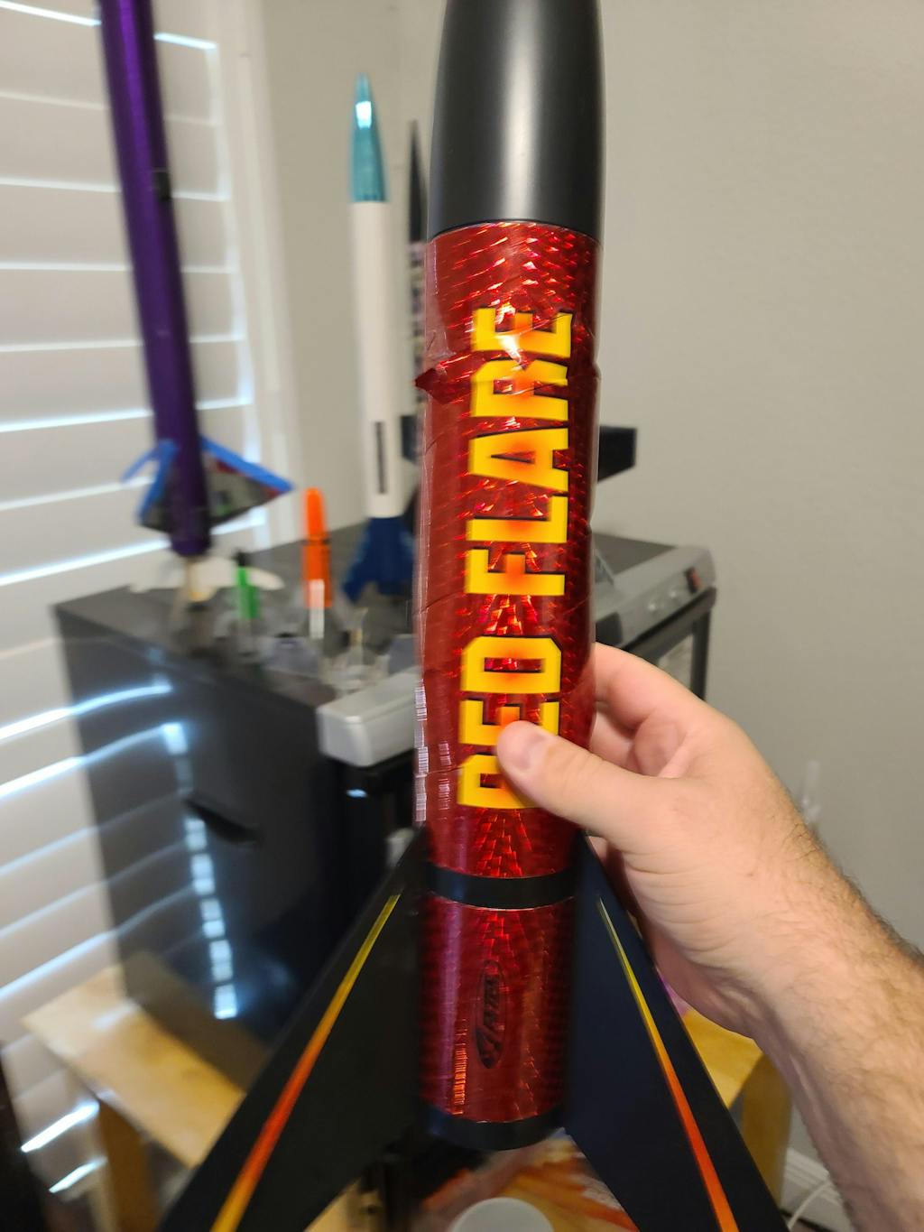 Red Flare - Estes Rockets