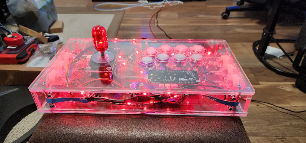 Eternal Rival - High Tier Case - Fightstick Enclosure - Add Art in Opt