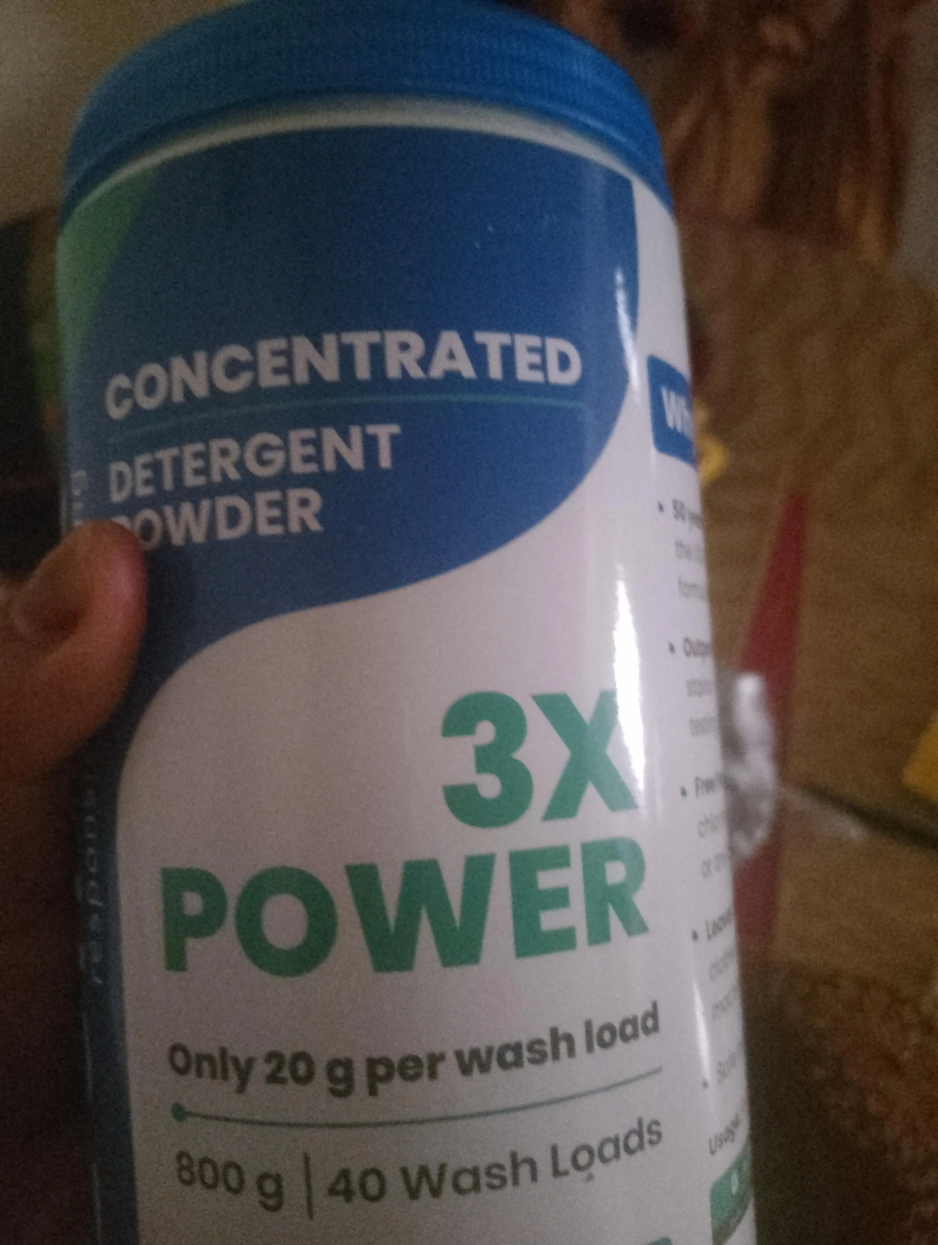Concentrated Detergent Powder with 3X Power for Stain Removal – Ethiek