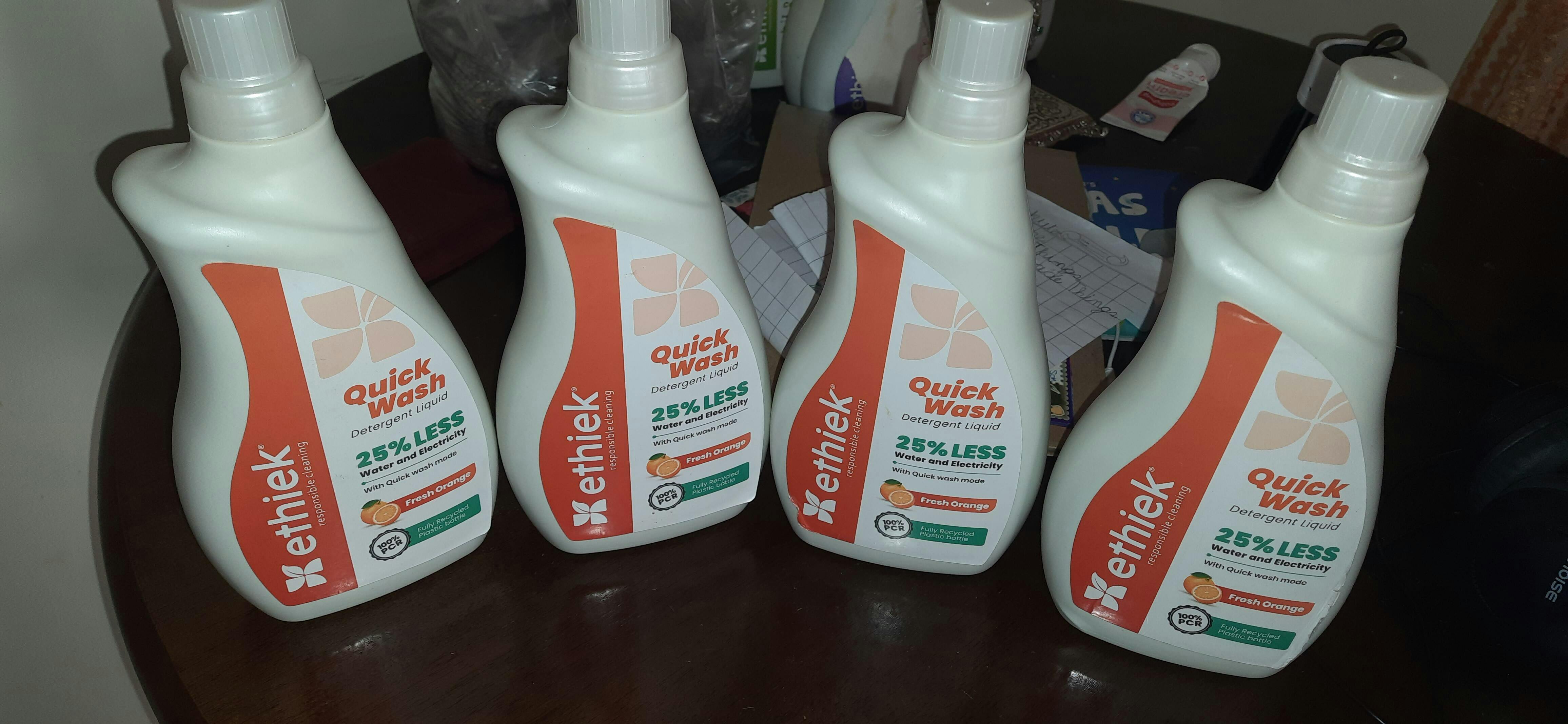 Quick Wash Detergent Liquid | Ethiek