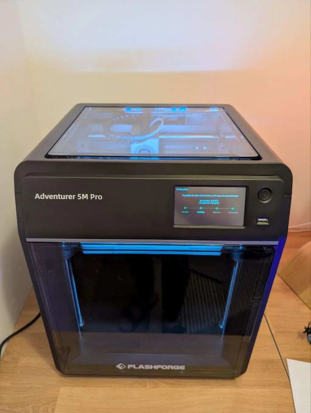 Flashforge Adventurer 5M Pro | Enclosed 3D Printer for Faster Prints