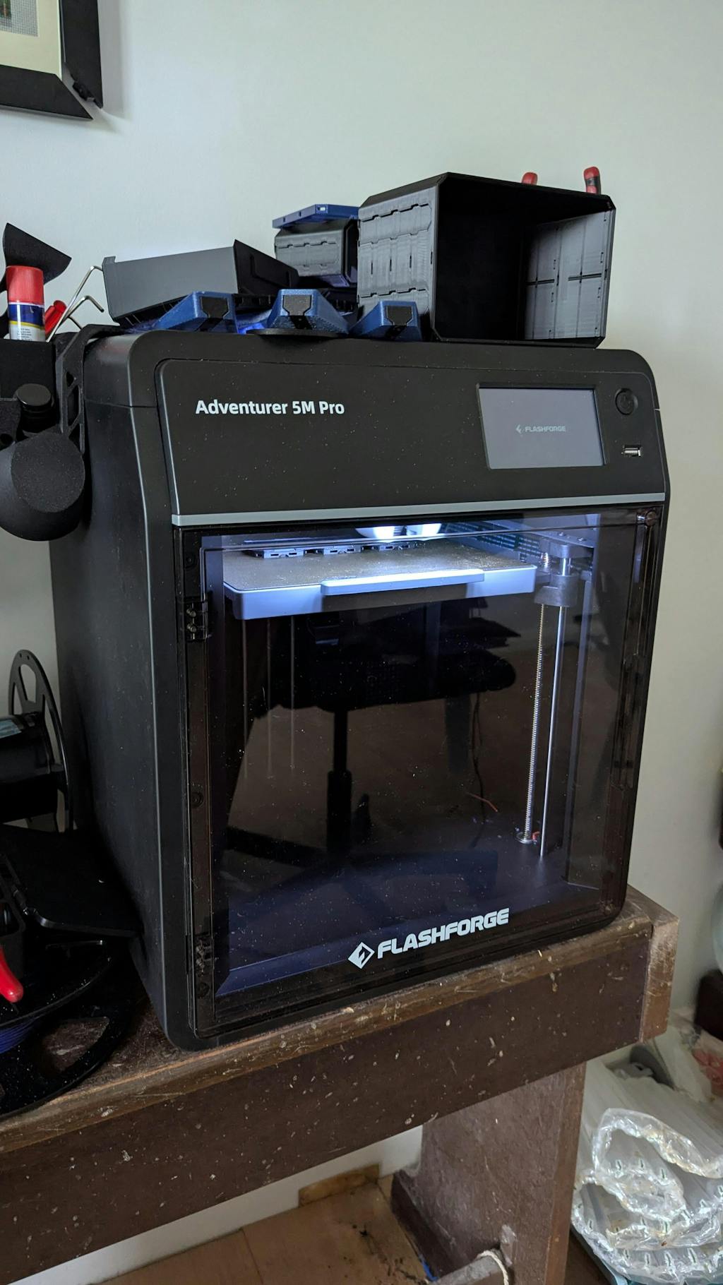 Flashforge Adventurer 5M Pro | Enclosed 3D Printer for Faster Prints