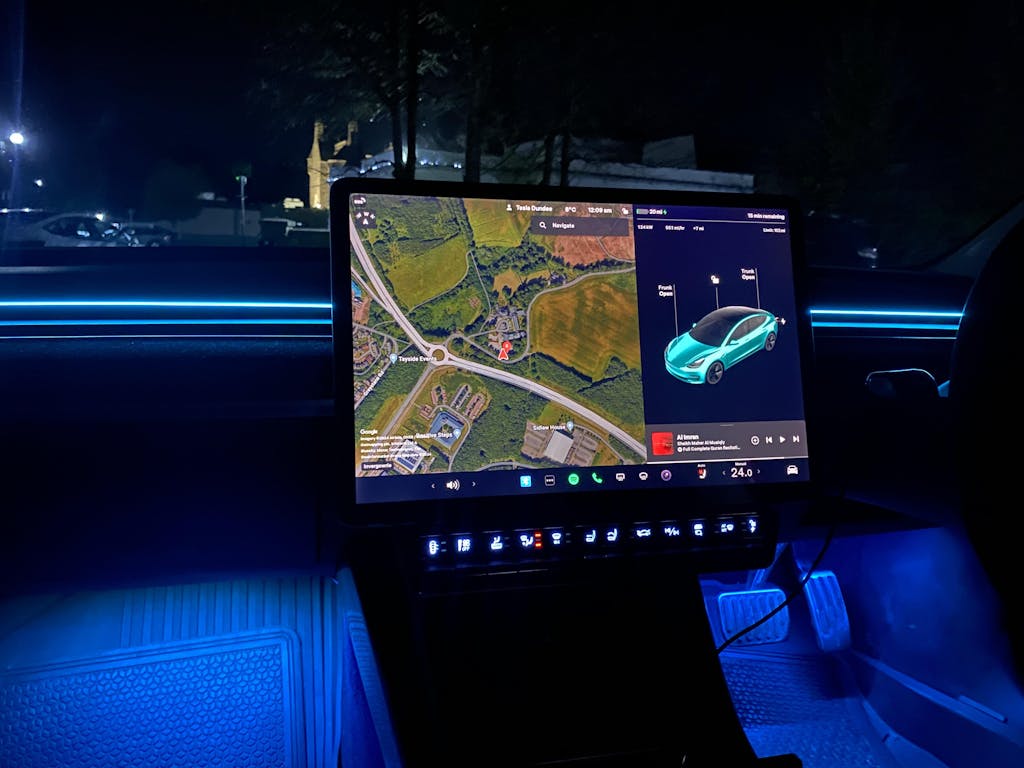 EVBASE Model 3 Y Dashboard Streamer Ambient Light - EVBASE-Premium EV ...