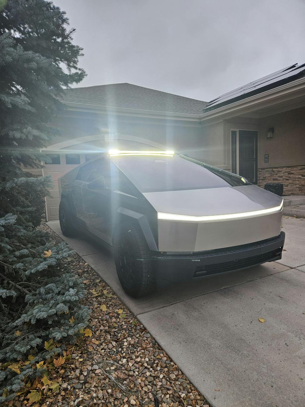 Cybertruck LED Light Bar 52" Truck Roof Off-Road Top Fog Lamp Driving ...