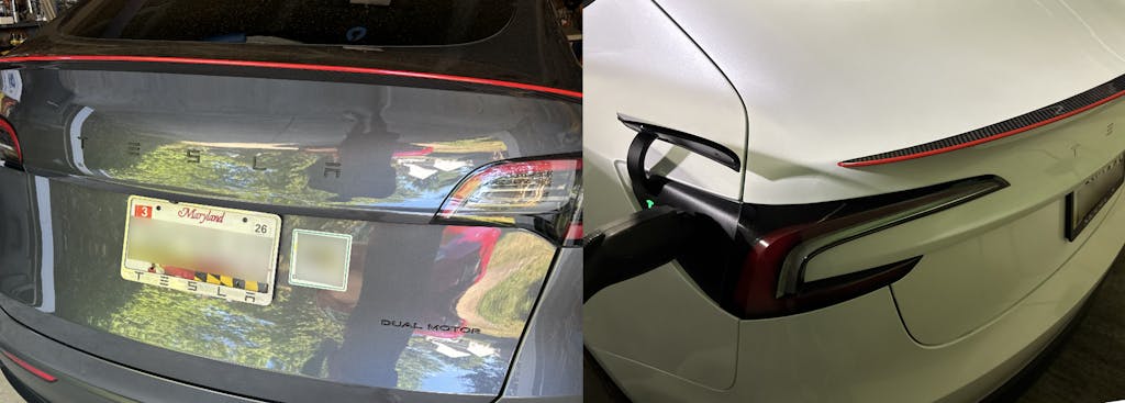 Model 3 Highland Spoiler Wing Redline Real Carbon Fiber Trunk Lid Rear ...