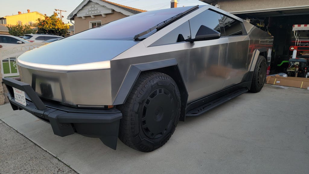 EVBASE Tesla Cybertruck 20 Inch Cyber Wheel Covers Hub Caps Wheel Rim ...