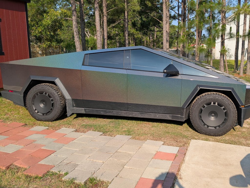 EVBASE Tesla Cybertruck 20 Inch Cyber Wheel Covers Hub Caps Wheel Rim ...