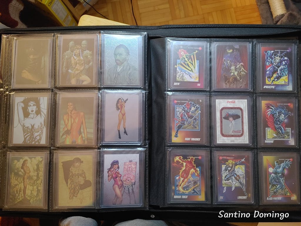 Top Loader Binder 3x3 216 Card holder – EVORETRO Canada