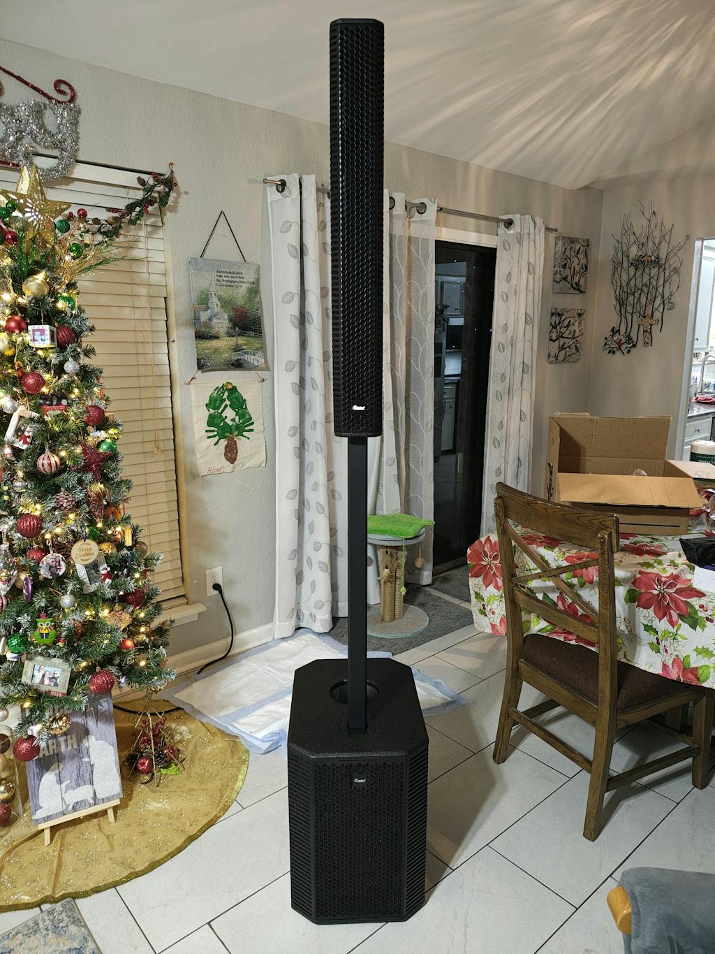 EXOTON S-1203 2000W Portable Bluetooth Column PA System