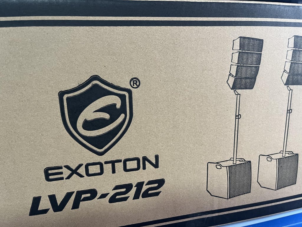 EXOTON LVP-212 4000W Line Array Speakers 12-inch Big DJ Speakers System