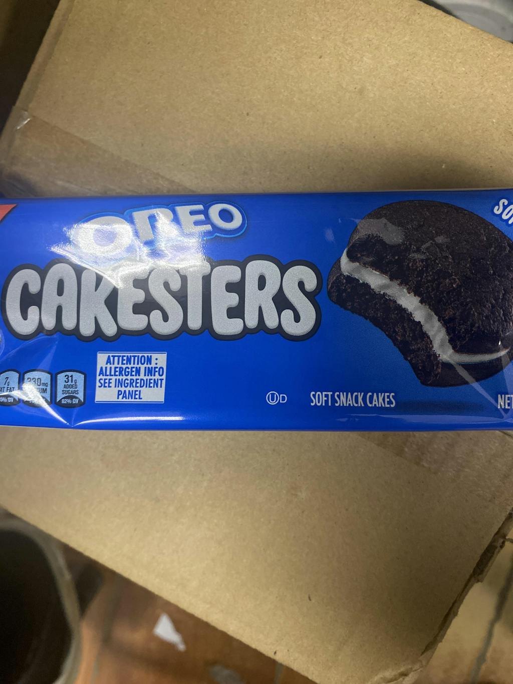 OREO Cakesters Soft Snack Cakes - Pack of 3