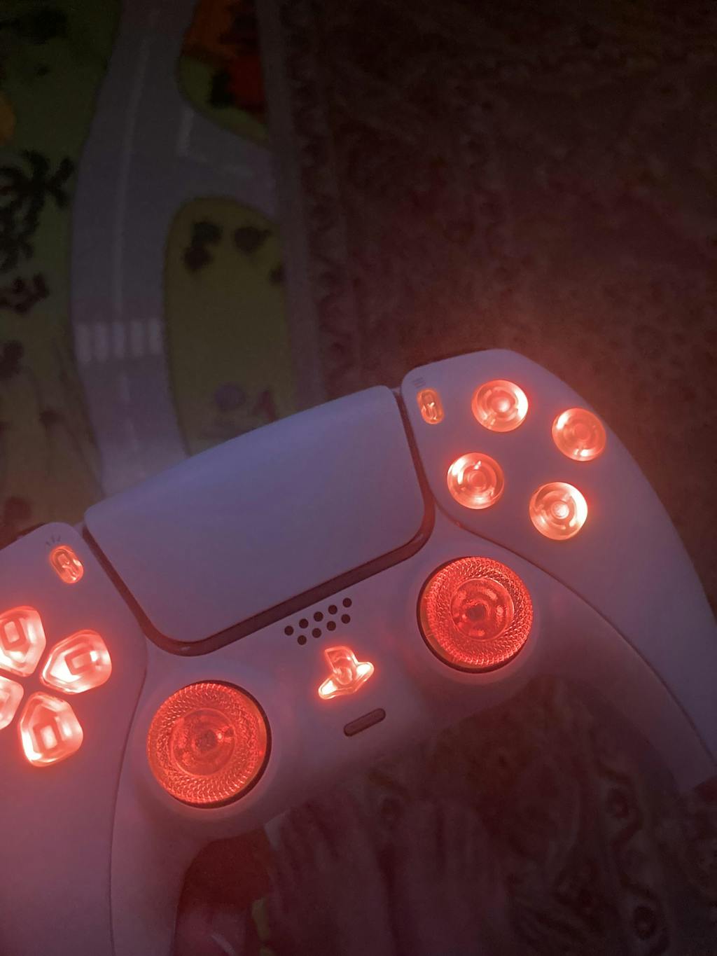 eXtremeRate Multi-Colors Luminated D-pad Thumbstick Share Option Home ...