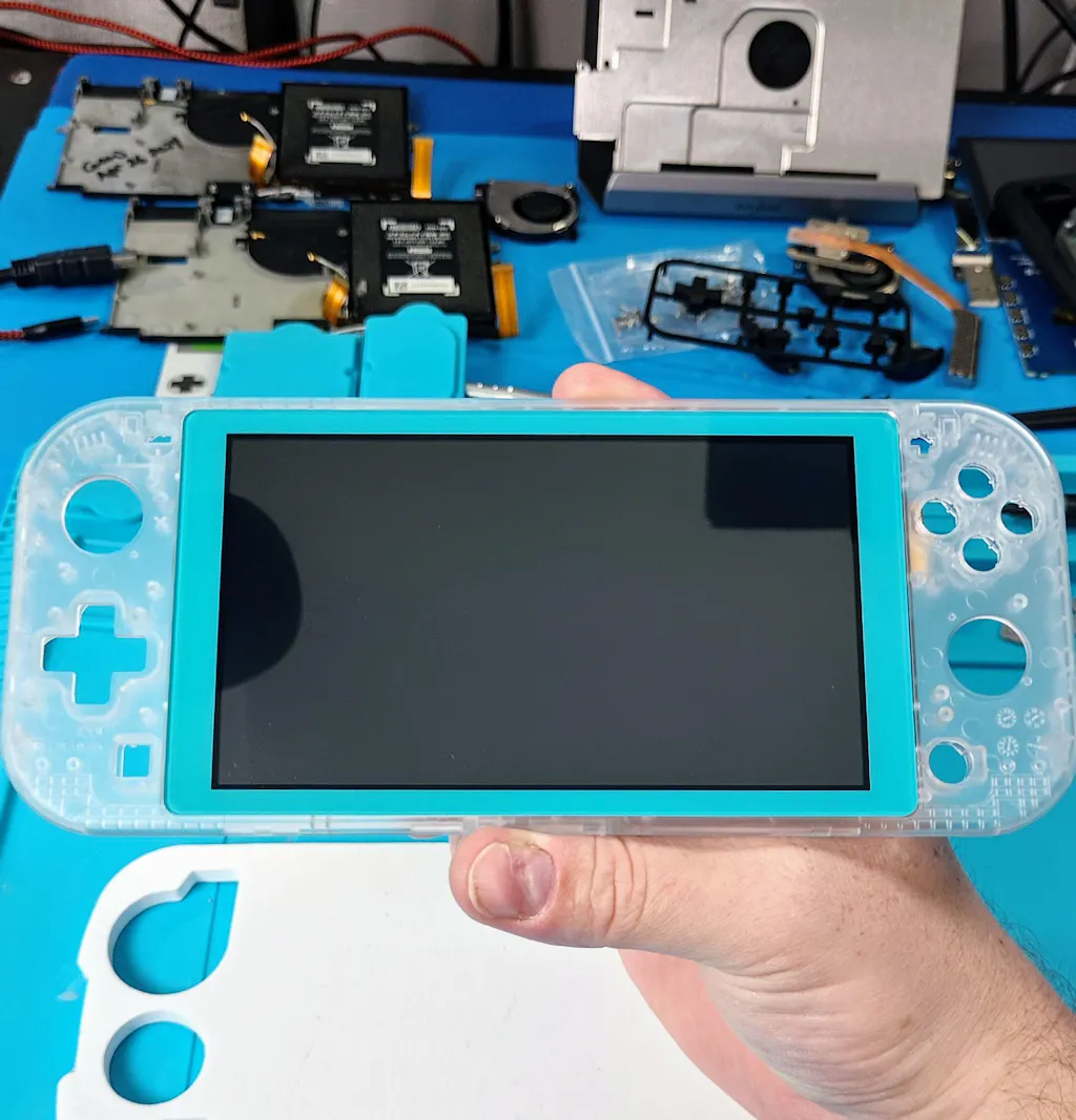 eXtremeRate Nintendo Switch Lite DIY Replacement Shells with Button ...