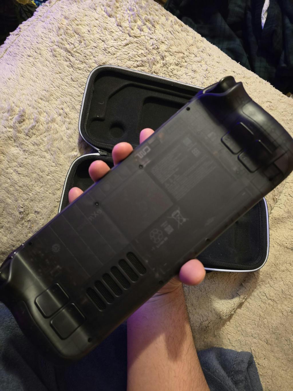 eXtremeRate Steam Deck OLED Replacement Full Set Shells with Buttons ...