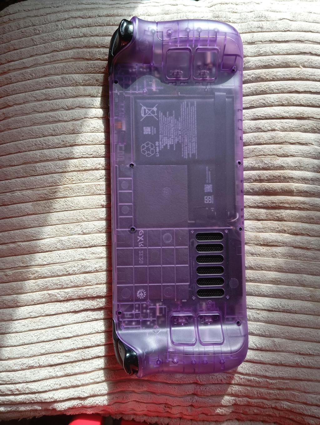 eXtremeRate Steam Deck OLED Replacement Full Set Shells with Buttons ...