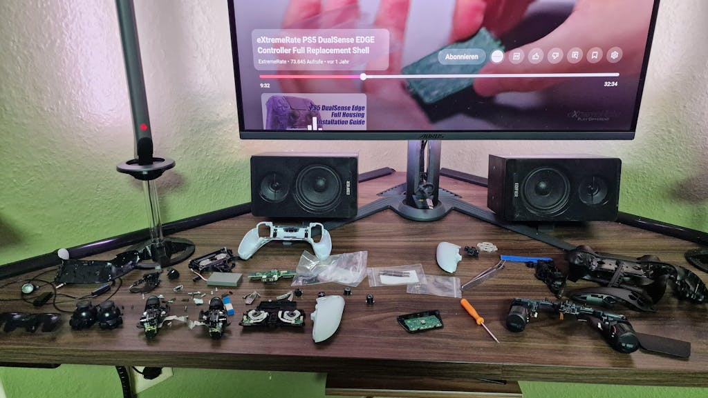 eXtremeRate Face Buttons Clicky Kit for PS5 Edge Controller, Custom ...