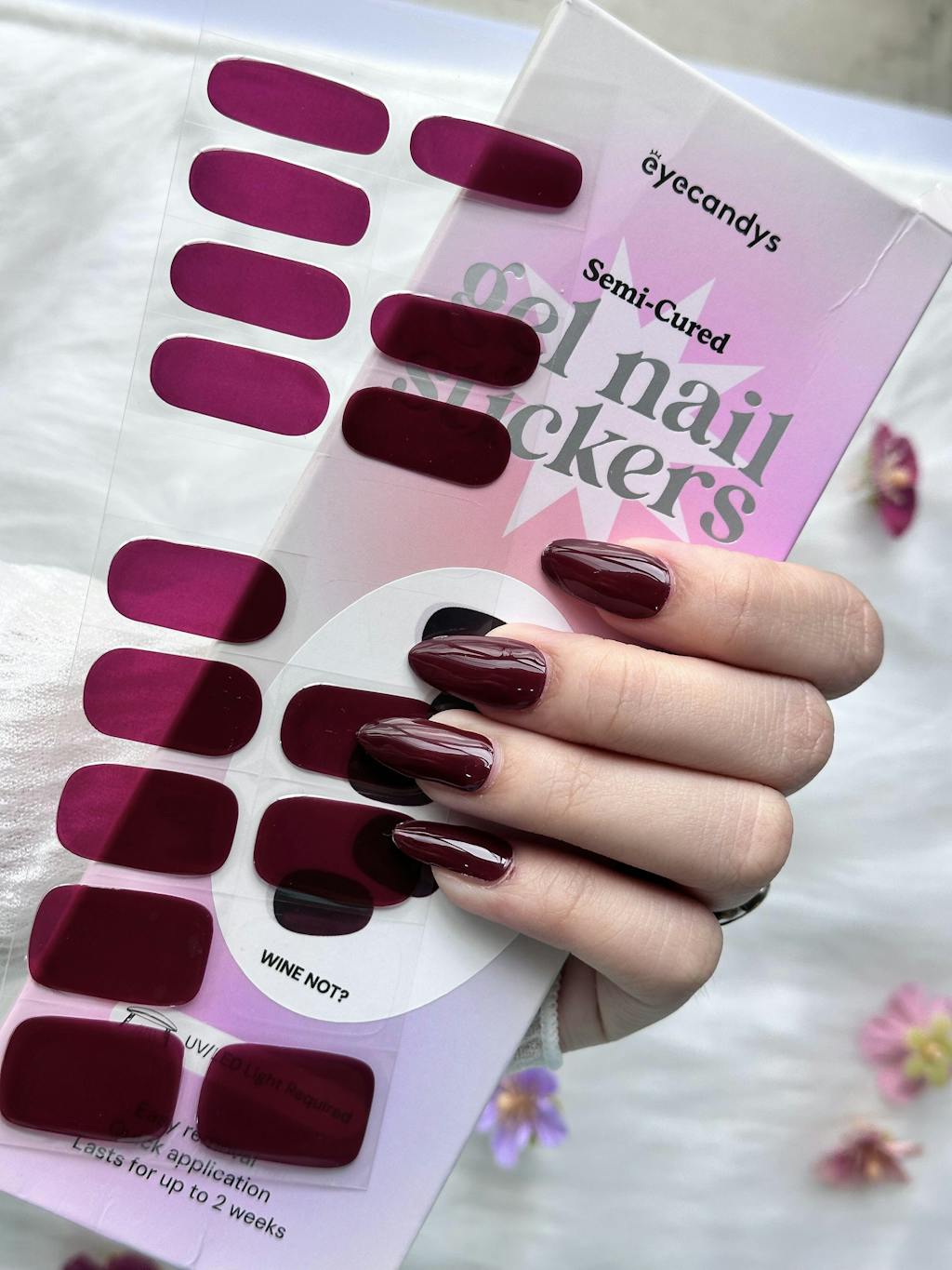 Gel Nail Sticker Starter Kit (5pk) Semi Cured Gel Nail Strips Real Gel ...