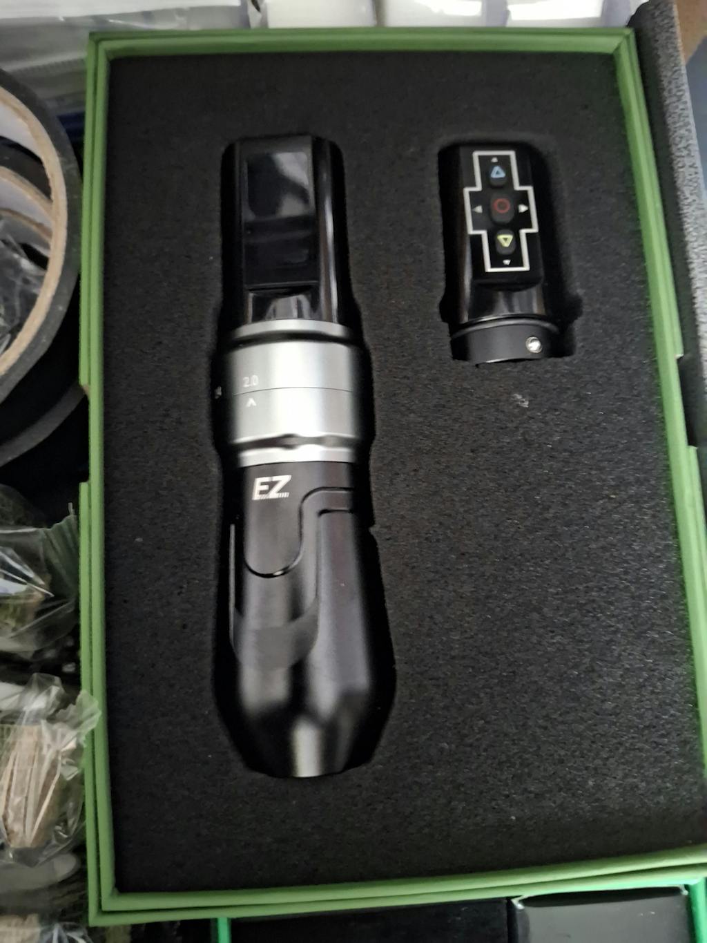 EZ P3 Pro Wireless Battery Tattoo Pen Machine — Six Options Adjustable Stroke — EZ TATTOO SUPPLY