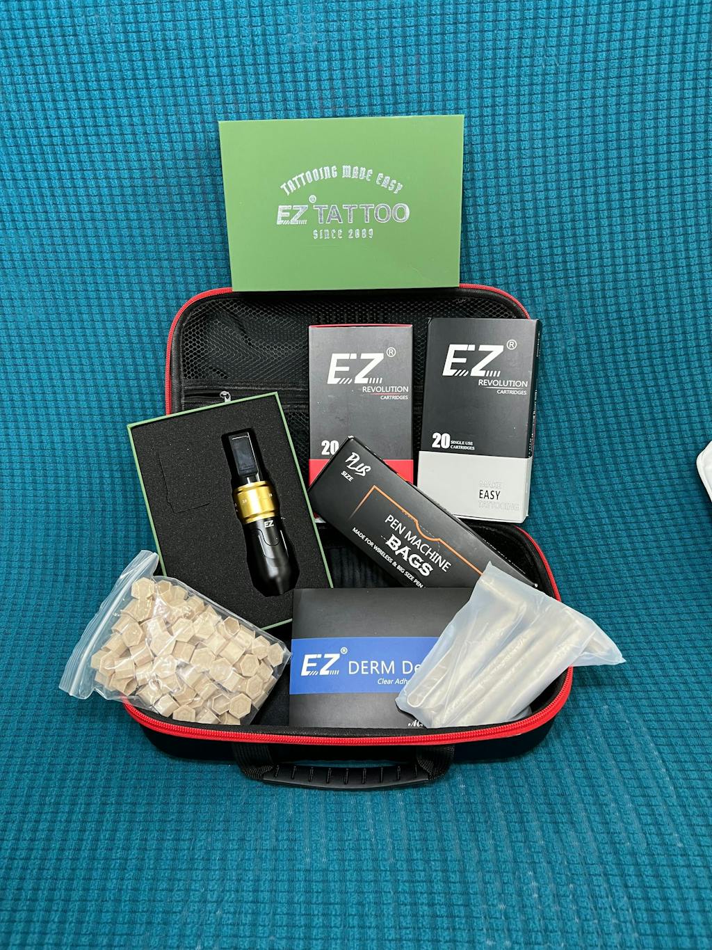 EZ P3 Pro Wireless Battery Tattoo Pen Machine — Six Options Adjustable ...