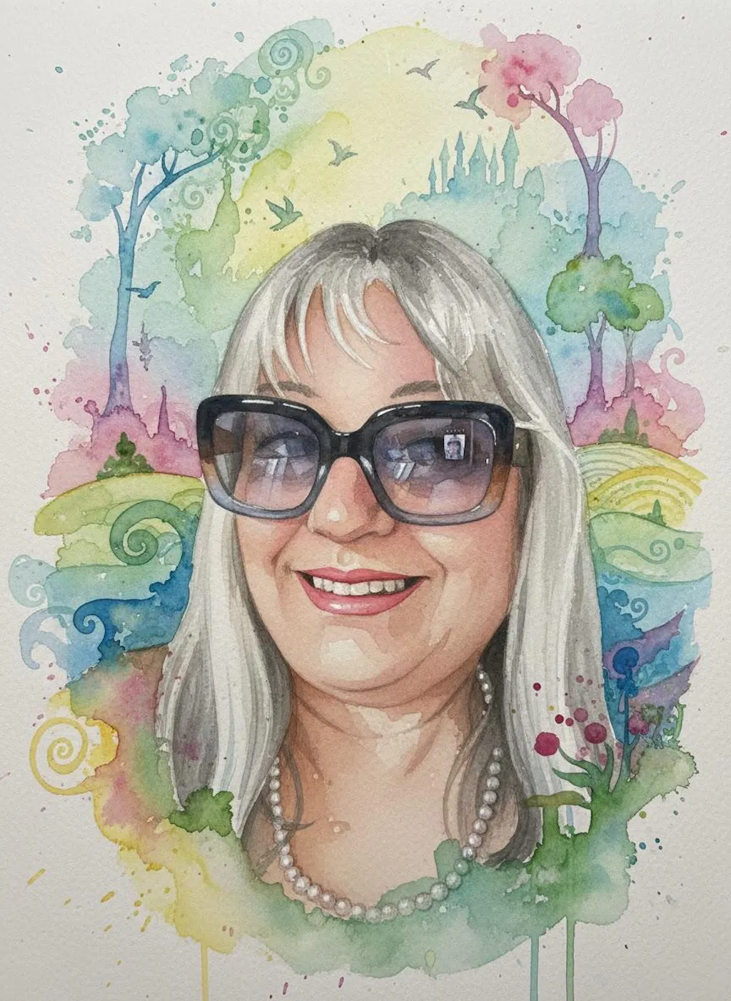 I Am Enough, Loved, Unique, Brave, Cartoon Girl, Personalized Custom ...