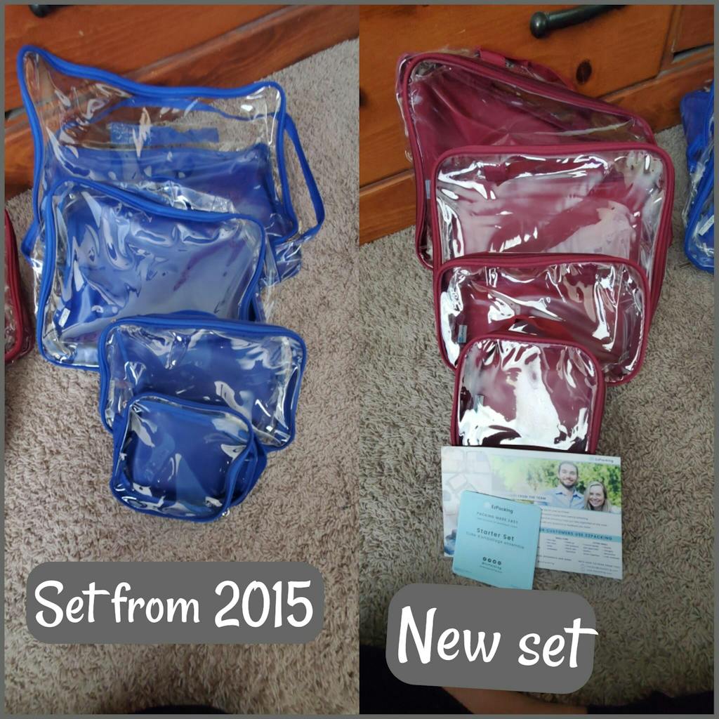 Clear Packing Cubes and Travel Accessories (14PC Set) – EzPacking