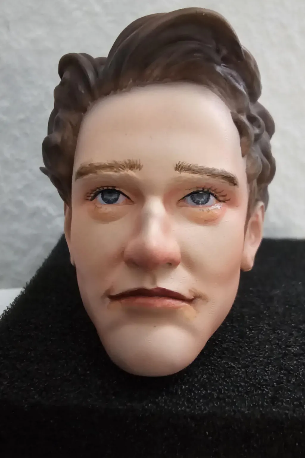 Custom 1/6 Scale Head Sculpt With Carved Hair Commission | Fab Figures ...