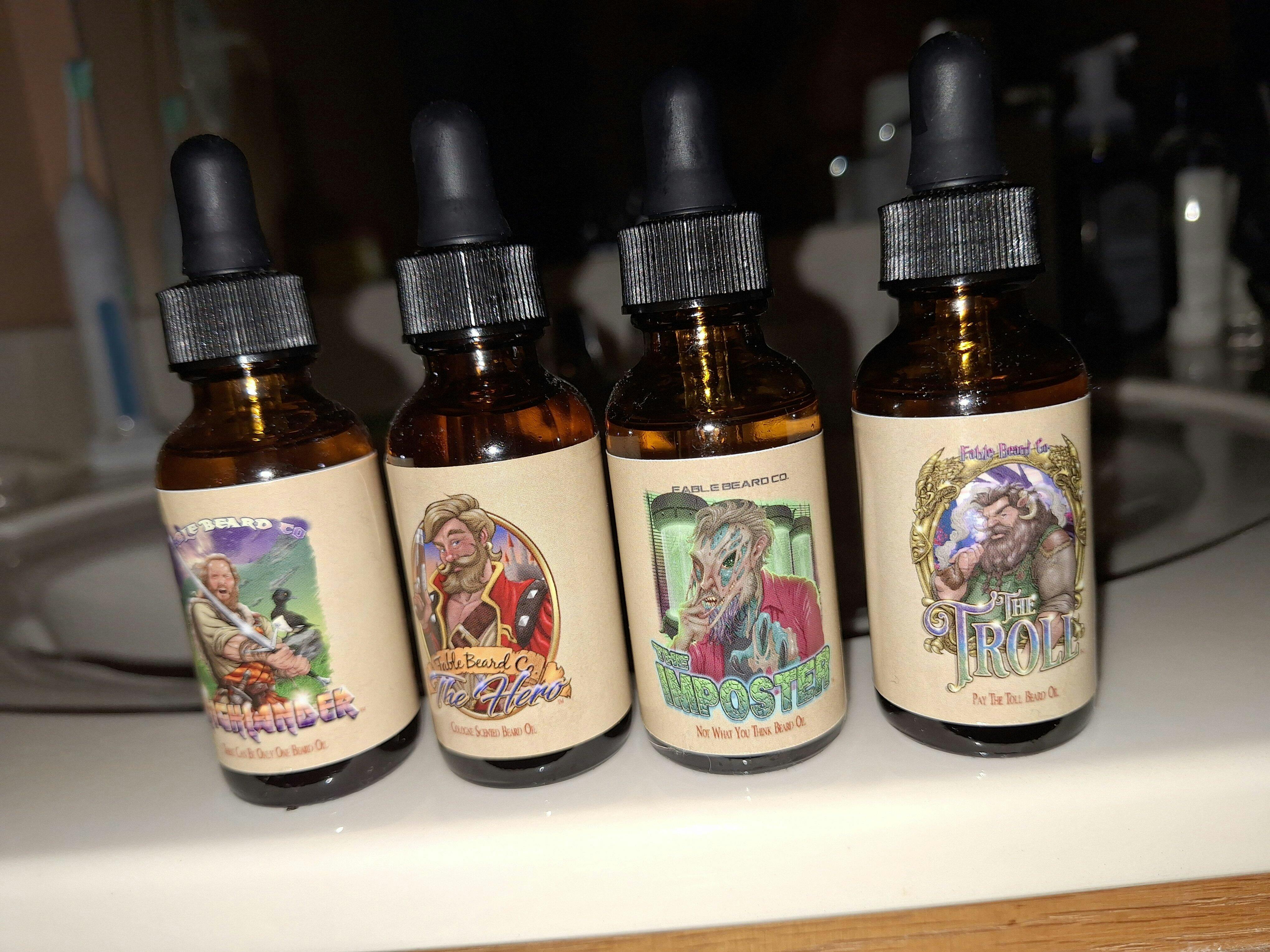 The Troll - Beard Oil - Sandalwood Pipe, Oak Moss Bridge, Refreshing S ...