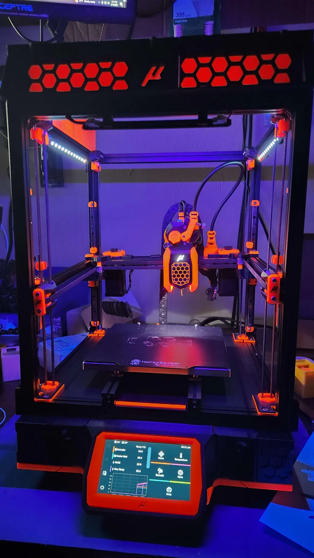 LDO Micron+ 3D Printer Kit 180mm 3D Printer Kit with Honeybadger Upgra ...