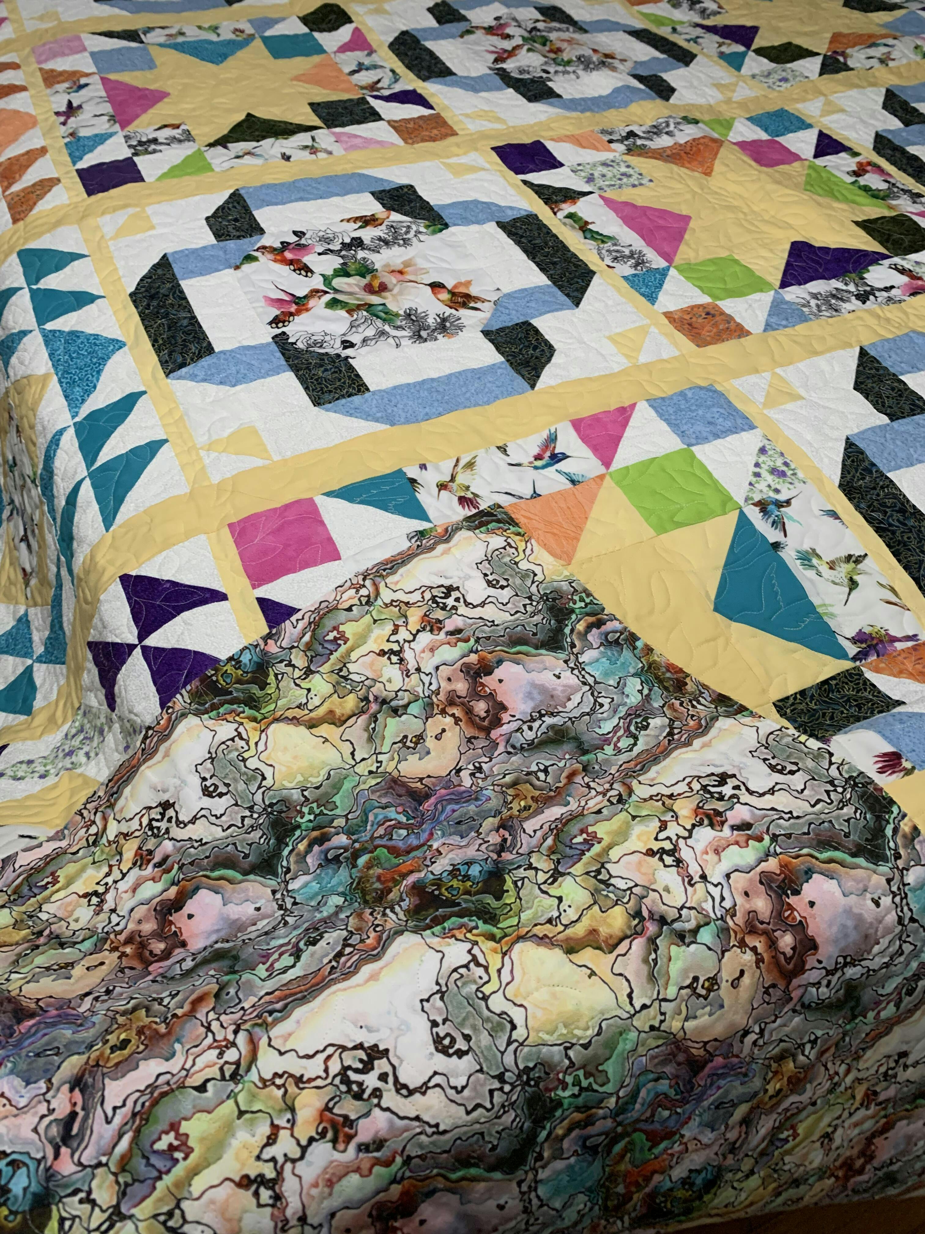 Oyster Shell Pattern 14 Quilting Cotton Fabric – FabricMegaStore.com