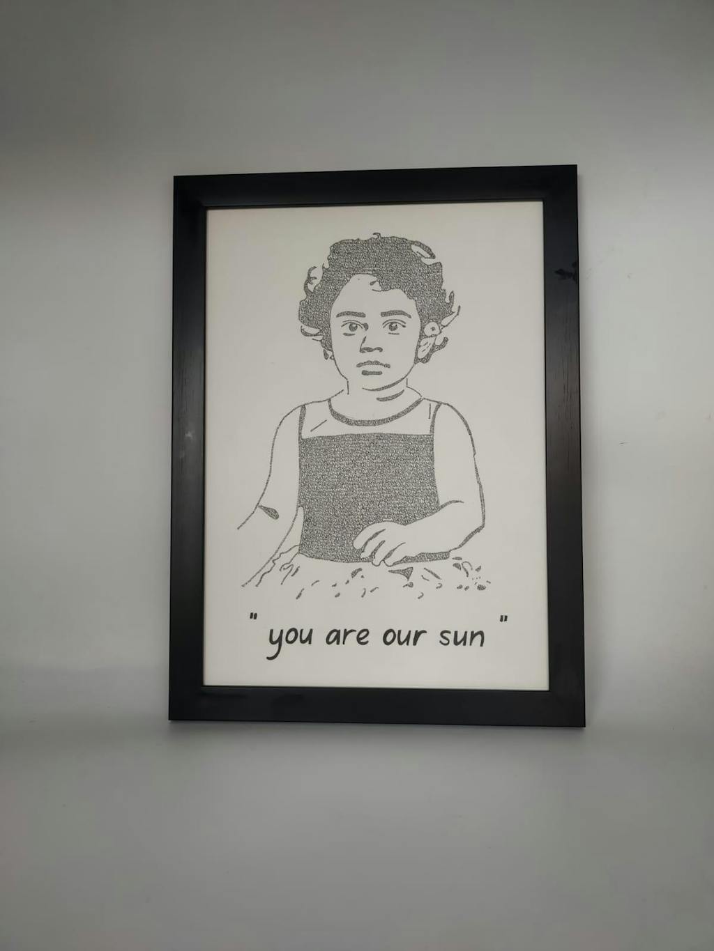 Name Portrait | Custom Name Portrait from Photos