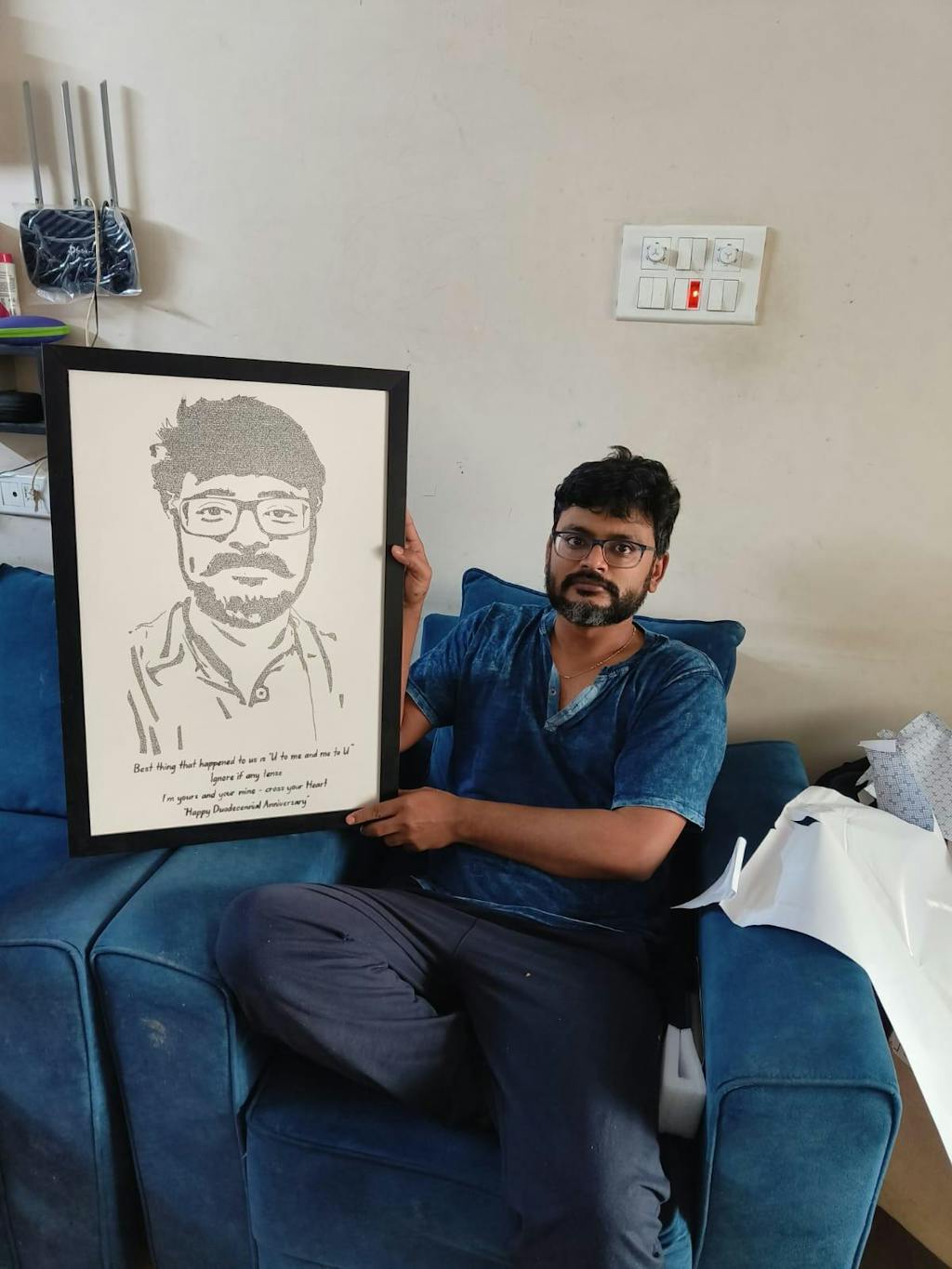 Name Portrait | Custom Name Portrait from Photos