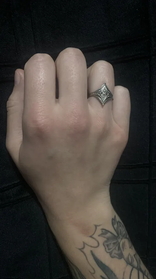 Infernal Dracken - Sterling Silver Fantasy Ring, Dragon Scale Ring ...