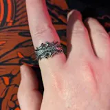 Infernal Dracken - Fantasy Ring, Dragon Scale Ring - Customizable ...