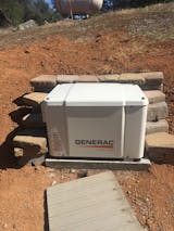 Generac 6998 Guardian 7.5kW NG/LP Standby Generator with Smart Transfer ...
