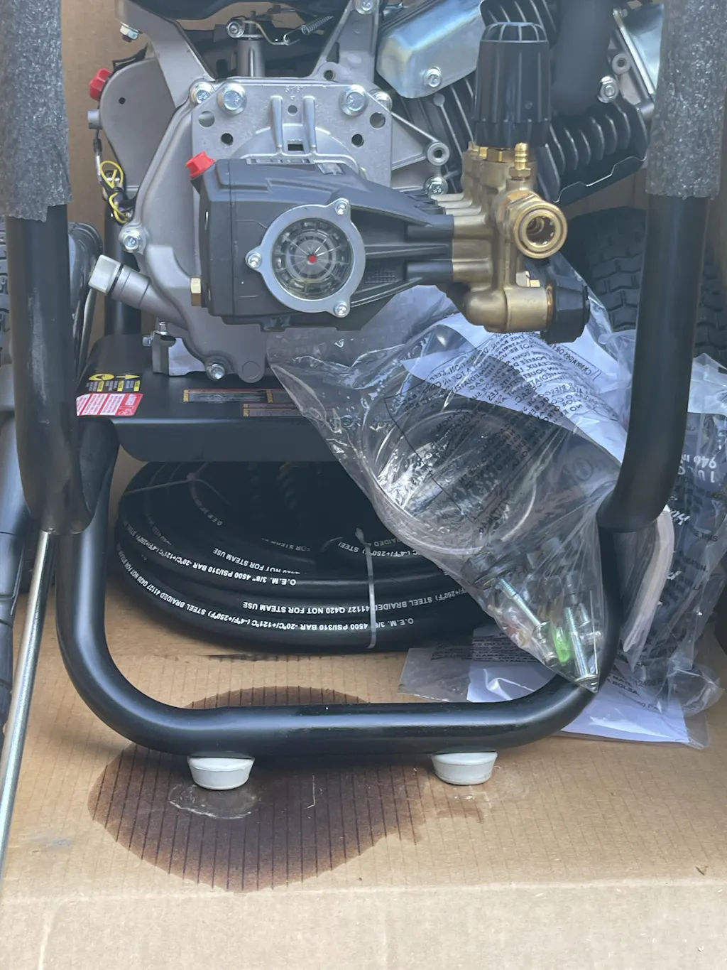 Simpson PS60843 PowerShot 4400 PSI 4 GPM Gas Pressure Washer New ...